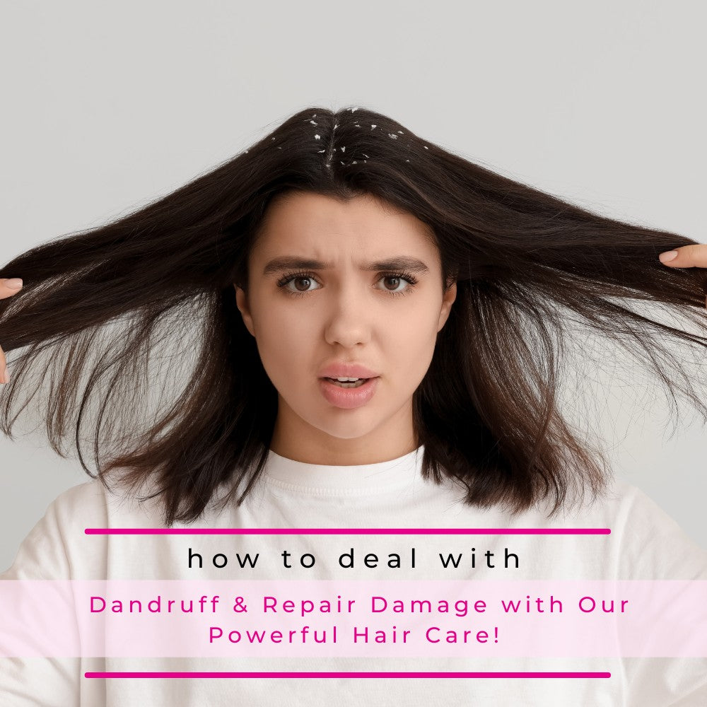 Control Dandruff & Repair Damaged Hair with Nourishing Hair Solutions ...